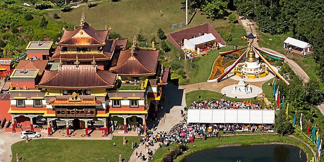 Le temple bouddhiste - La Maison d'Abel